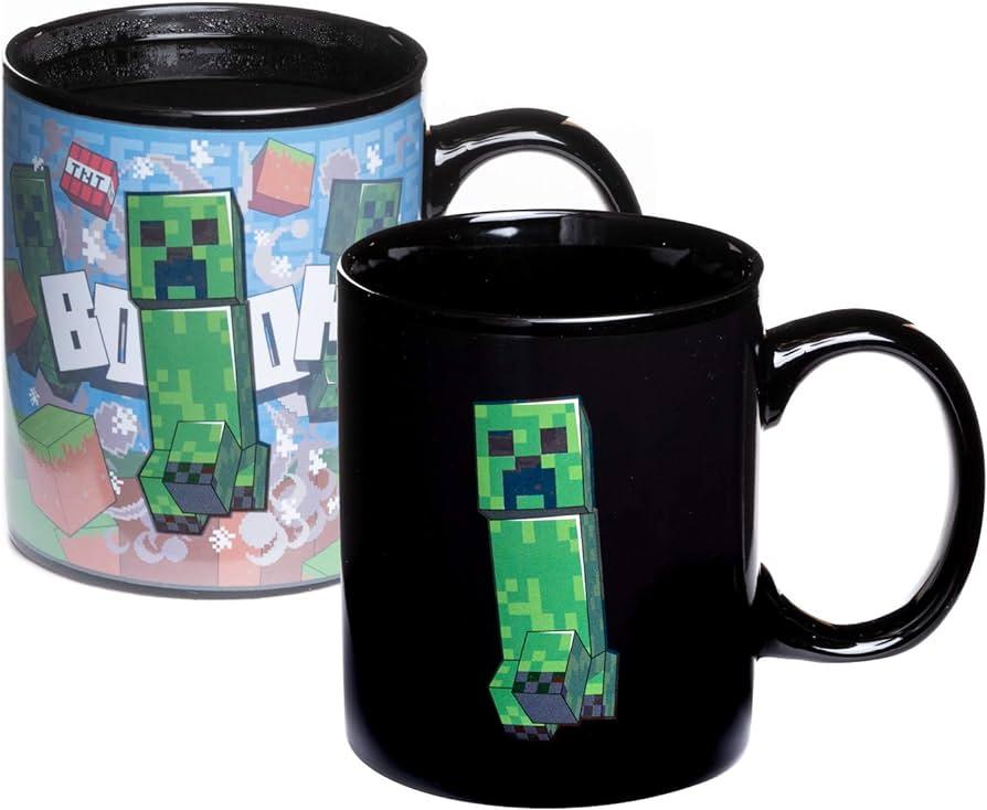 Чаша Paladone Minecraft Creeper Heat Change Mug на топ цена | ВАЛИ ...