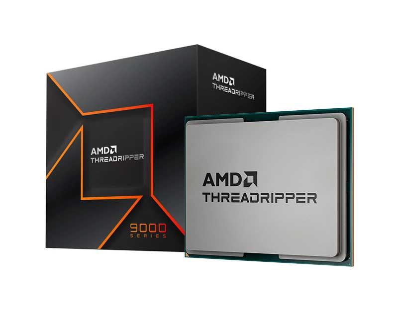 CPU AMD RYZEN Threadripper 9980X, 64-Core, 3.2 GHz (5.4GHz Boost ...