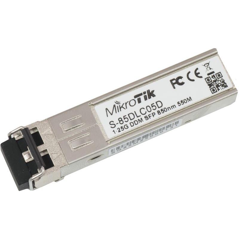 SFP модул Mikrotik S-85DLC05D, 1.25G, 550m на топ цена | ВАЛИ Компютърс