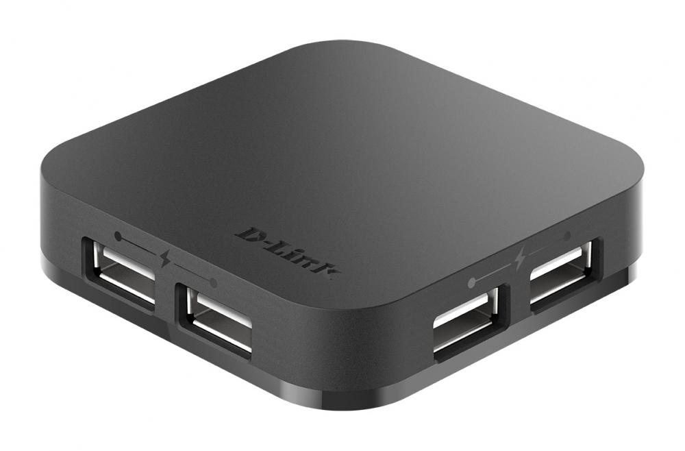 USB Hub, 4-Port, D-LINK-DUB-H4-E