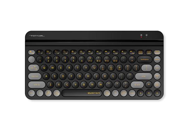 Безжична клавиатура A4tech Fstyler FBK30 Blackcurrant, Bluetooth, 2.4G ...