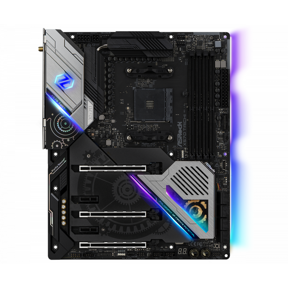 Дънна платка Asrock X570 Taichi Socket Am4 Wi Fi 6 Rgb Polychrome