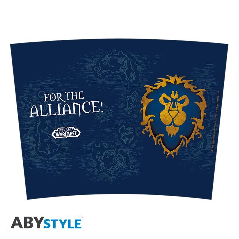 ABYSTYLE WORLD OF WARCRAFT Travel Mug Alliance