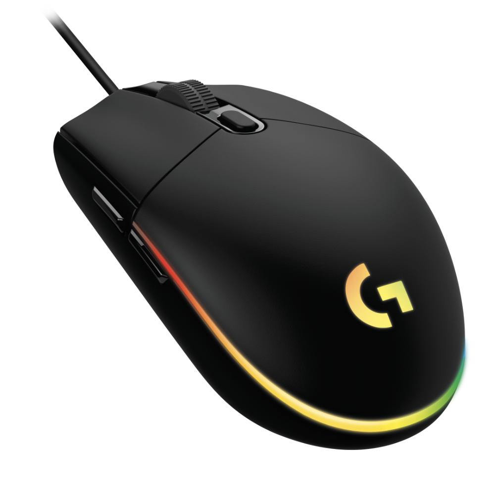 Геймърска мишка Logitech G102 LightSync, RGB, Оптична, Жична, USB на топ цена | ВАЛИ Компютърс