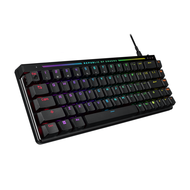 Геймърска Механична Клавиатура ASUS ROG Falchion Ace HFX - ROG HFX ...