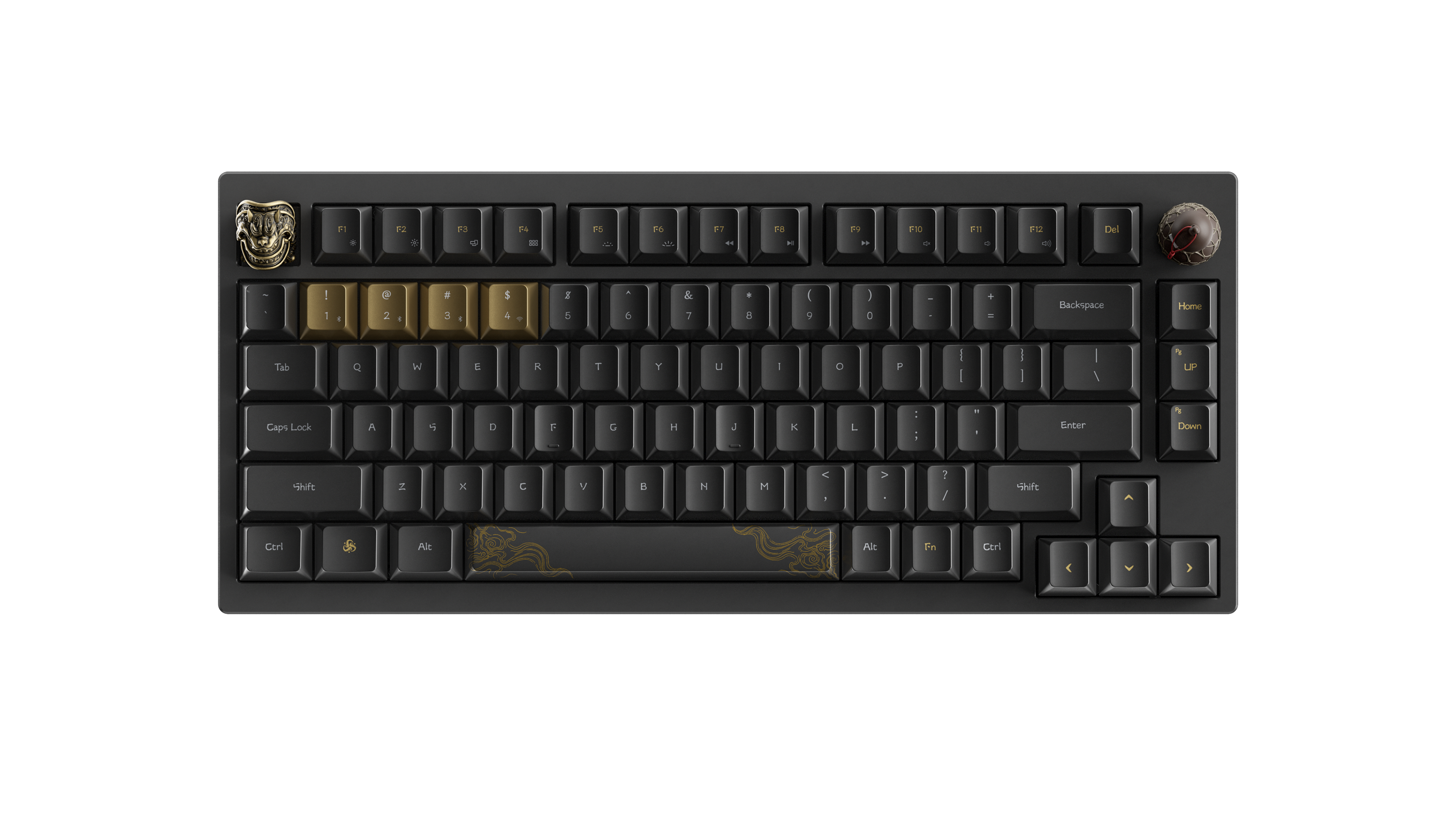 Wireless Mechanical Keyboard Keychron Black Myth Wukong - TTC Golden ...