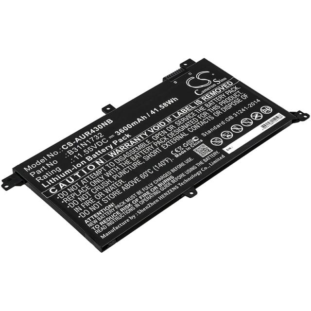 Laptop Battery ASUS K430FA VivoBook S14 S430FAEB102T B31N1732 LiIon 11 ...