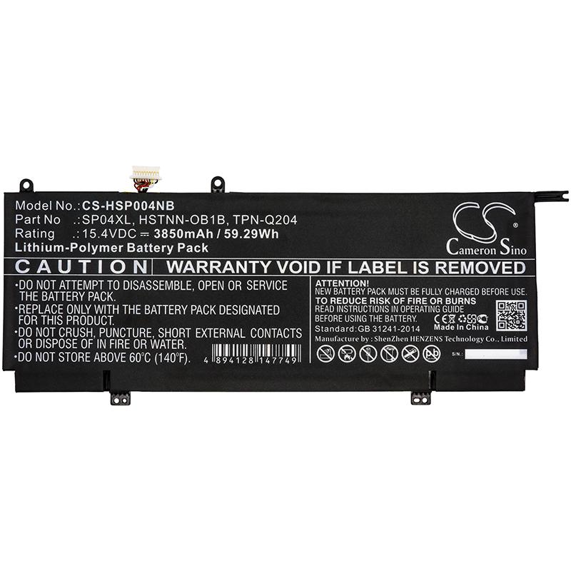 Laptop Battery for HP Spectre X360 13-AP0000NA, HSTNN-OB1B SP04XL LiPo ...