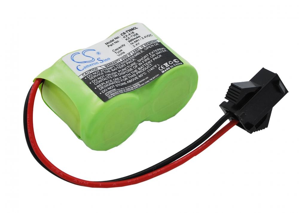 Battery for cordless phone Panasonic KX-A16 KX-T1232 KX-T308 2,4V ...
