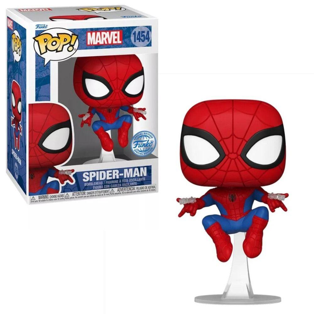 Funko Pop! Marvel: Spider-Man - Spider-Man (with Webshooters) (Special ...